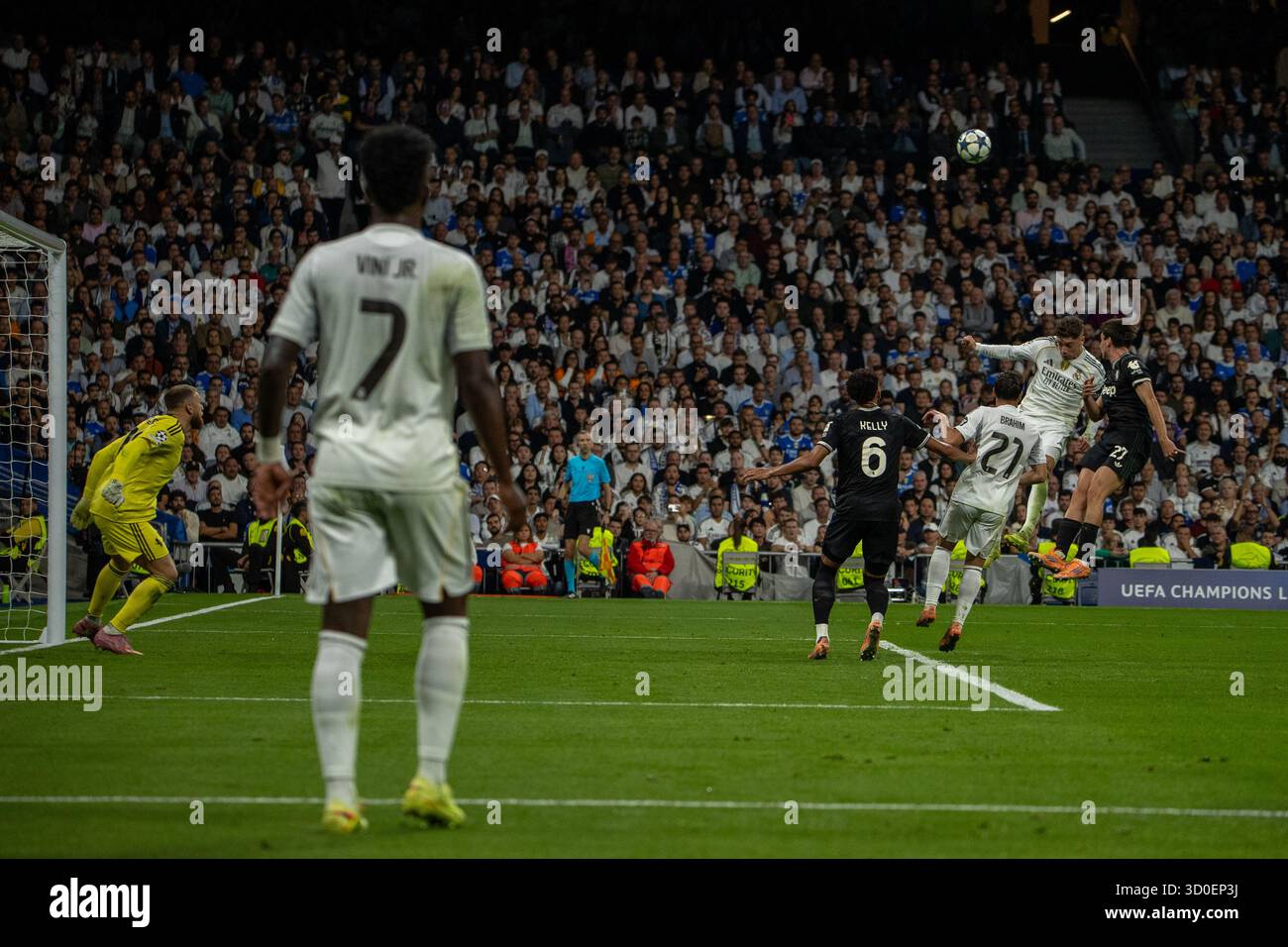 Fede Valverde, Real Madrid in action during the UEFA Champions League ...