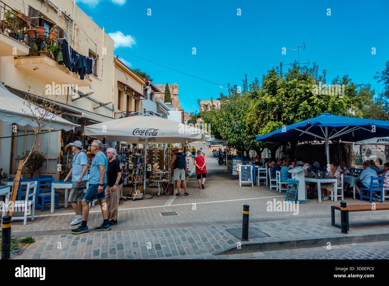 The Old Town of Rethimno (Crete), Greece Stock Photo - Alamy