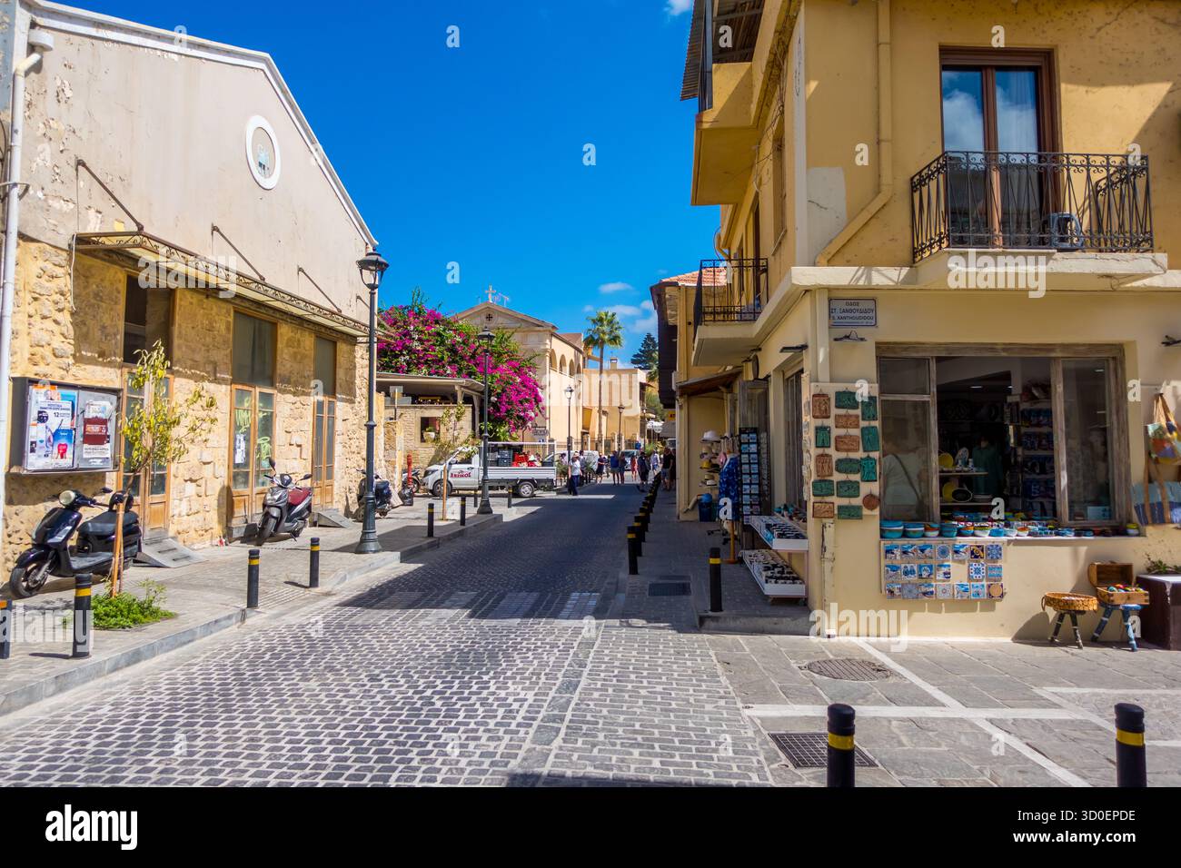 The Old Town of Rethimno (Crete), Greece Stock Photo - Alamy