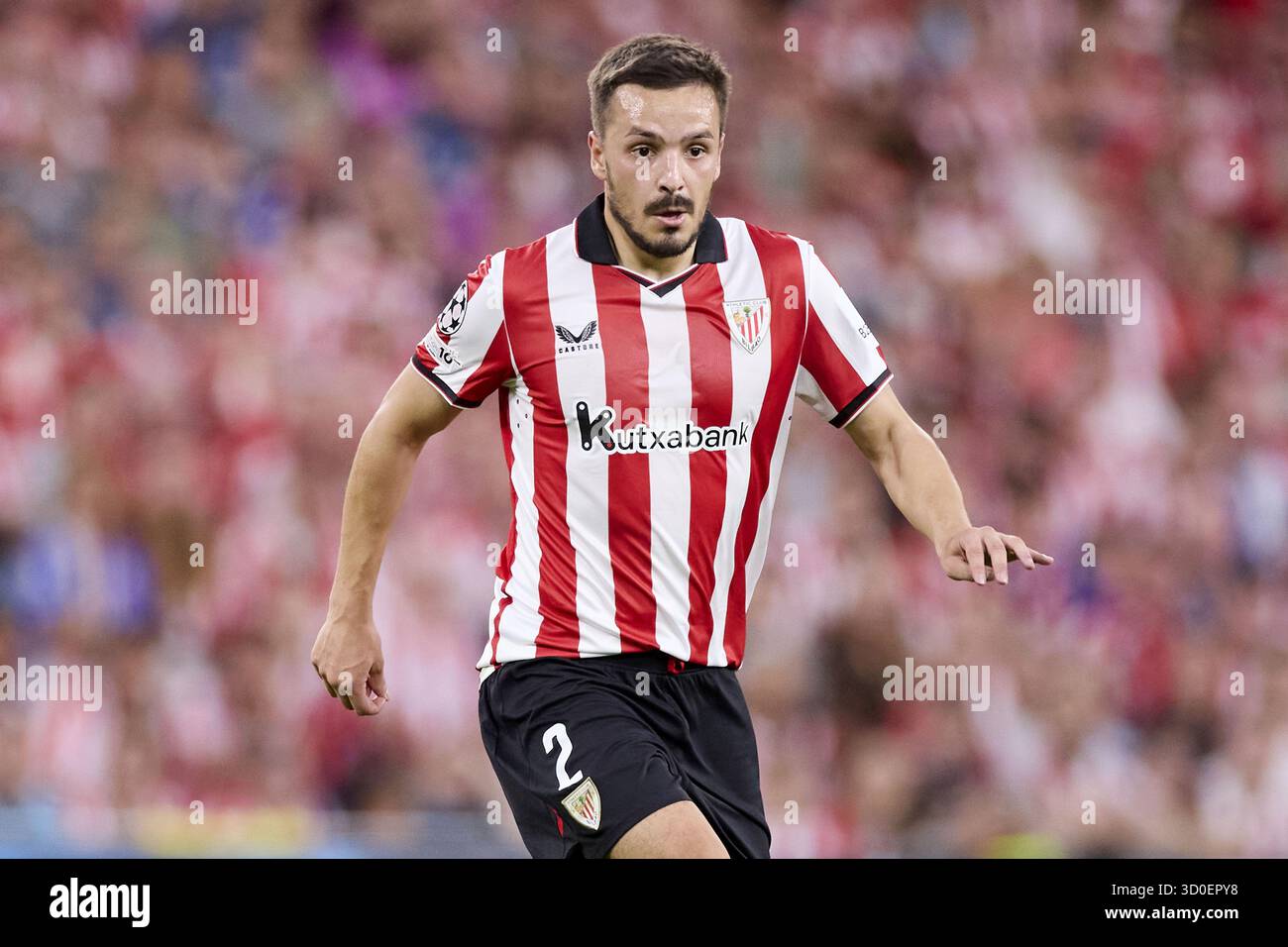 Andoni Gorosabel of Athletic Club during the UEFA Champions League ...