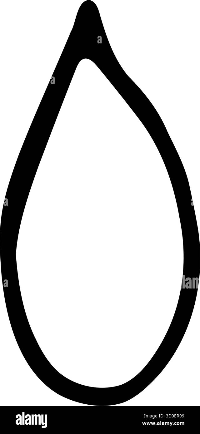 Tear drop border Black and White Stock Photos & Images - Alamy
