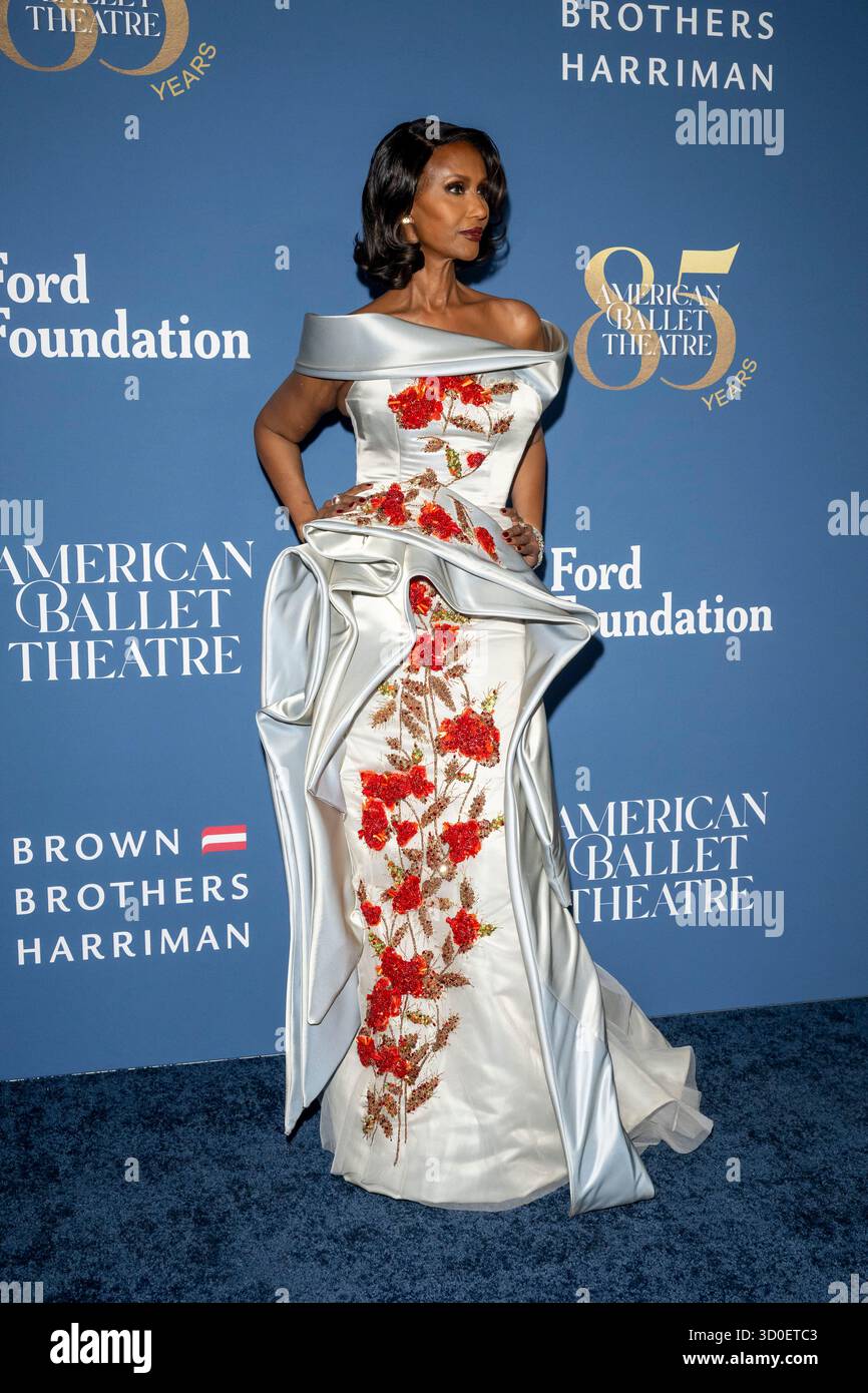 New York, United States. 22nd Oct, 2025. Iman attends the American ...