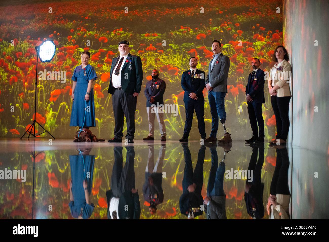 (Left to right) Veterans Bronwyn Wilkinson, Gavin Sherry, Nick Bennion ...