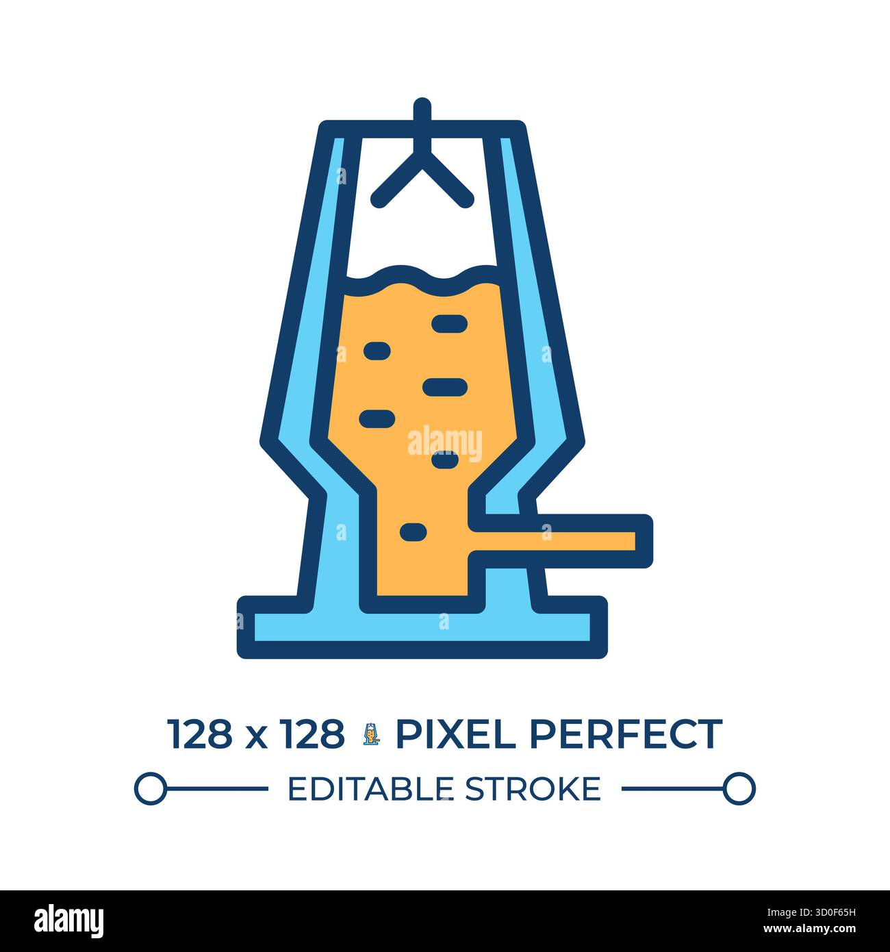 Smelting iron furnace Stock Vector Images - Alamy