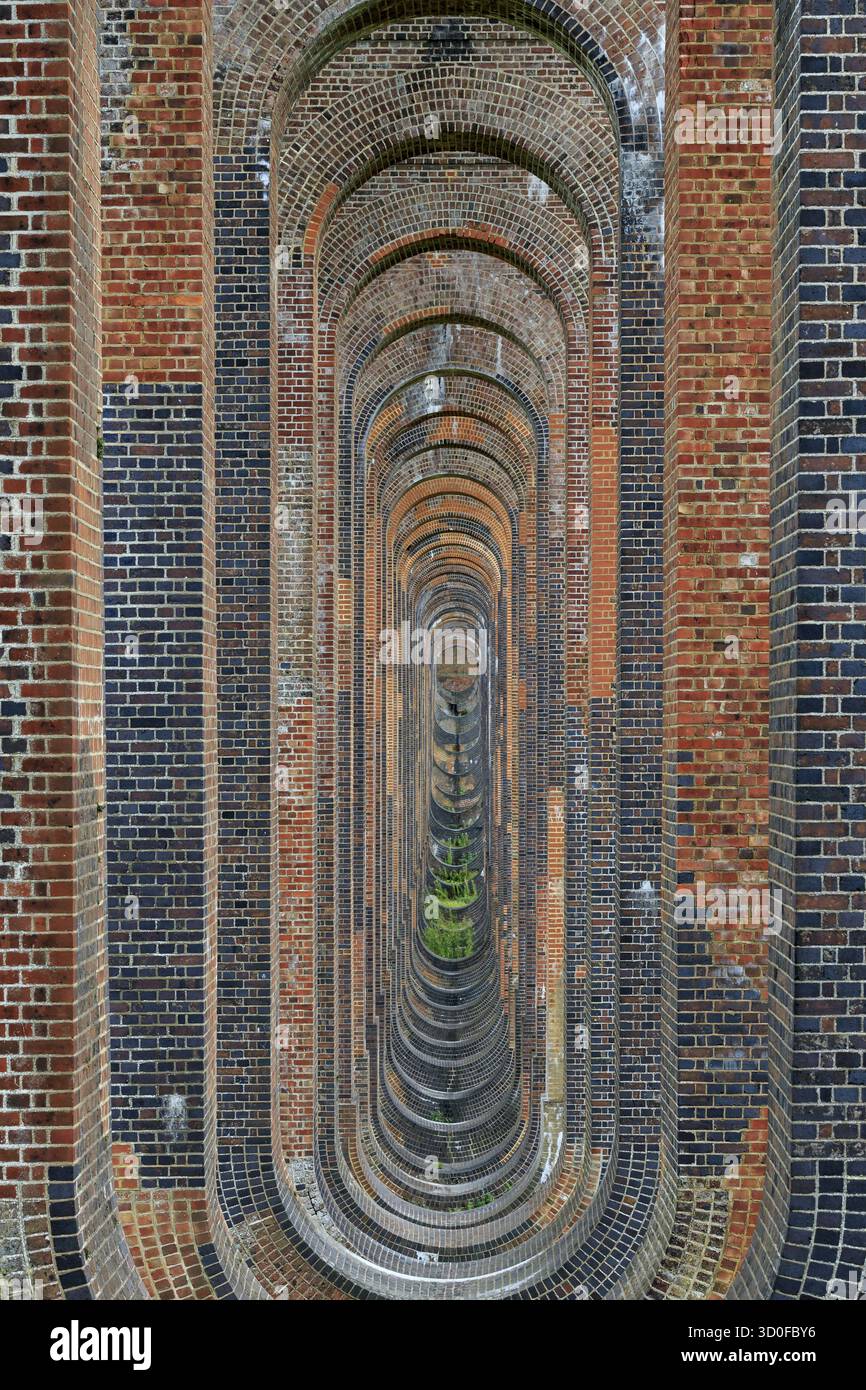 Balcombe victorian viaduct also known as ouse valley viaduct hi-res ...