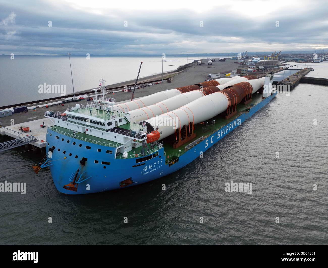 UK: Mv Sheng Chang 777, Leith, Edinburgh, 23 October 2025 UK: The ...