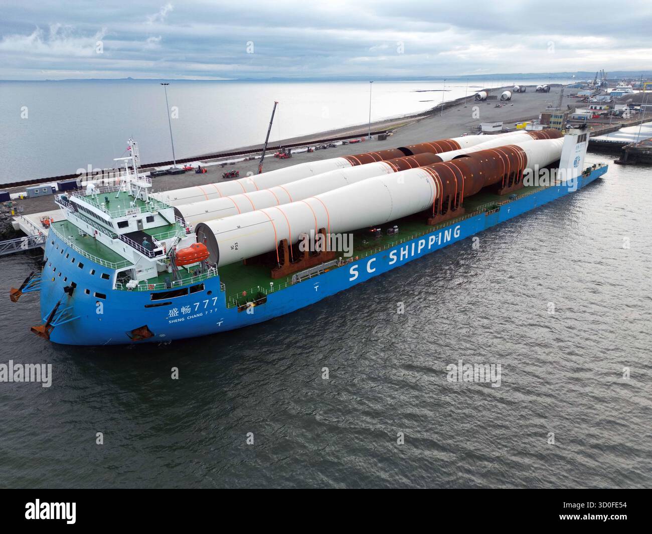 UK: Mv Sheng Chang 777, Leith, Edinburgh, 23 October 2025 UK: The ...