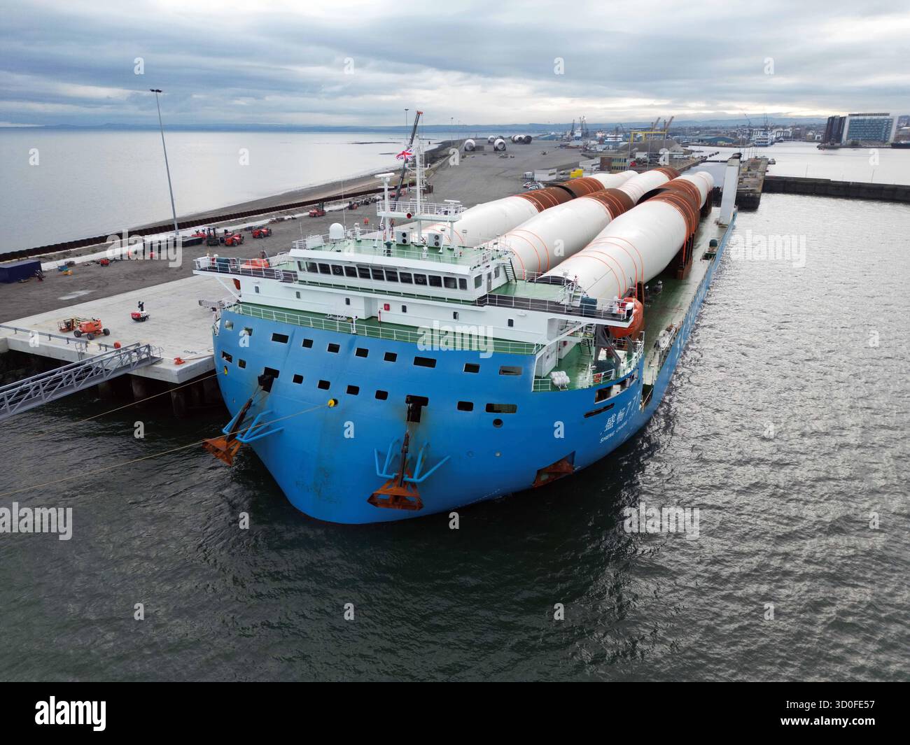 UK: Mv Sheng Chang 777, Leith, Edinburgh, 23 October 2025 UK: The ...