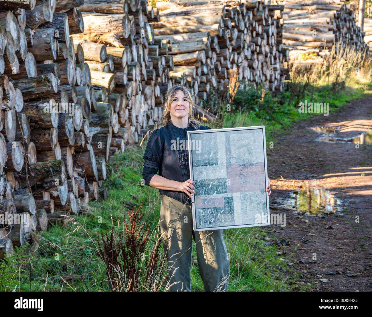 UK: Artist Eleanor Cunningham ahead of exhibition in John Muir Country ...