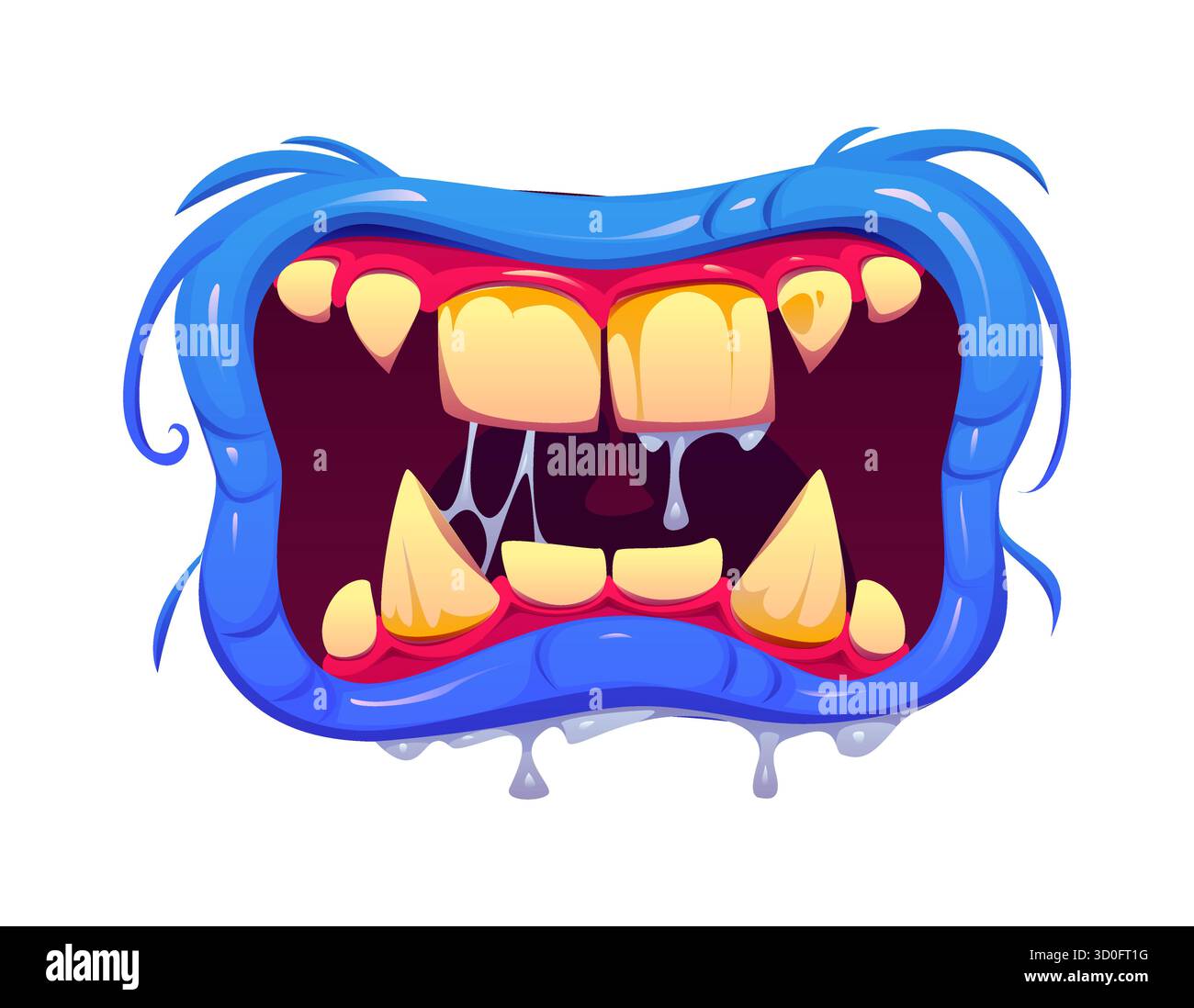 Animal mouth wide open Stock Vector Images - Alamy