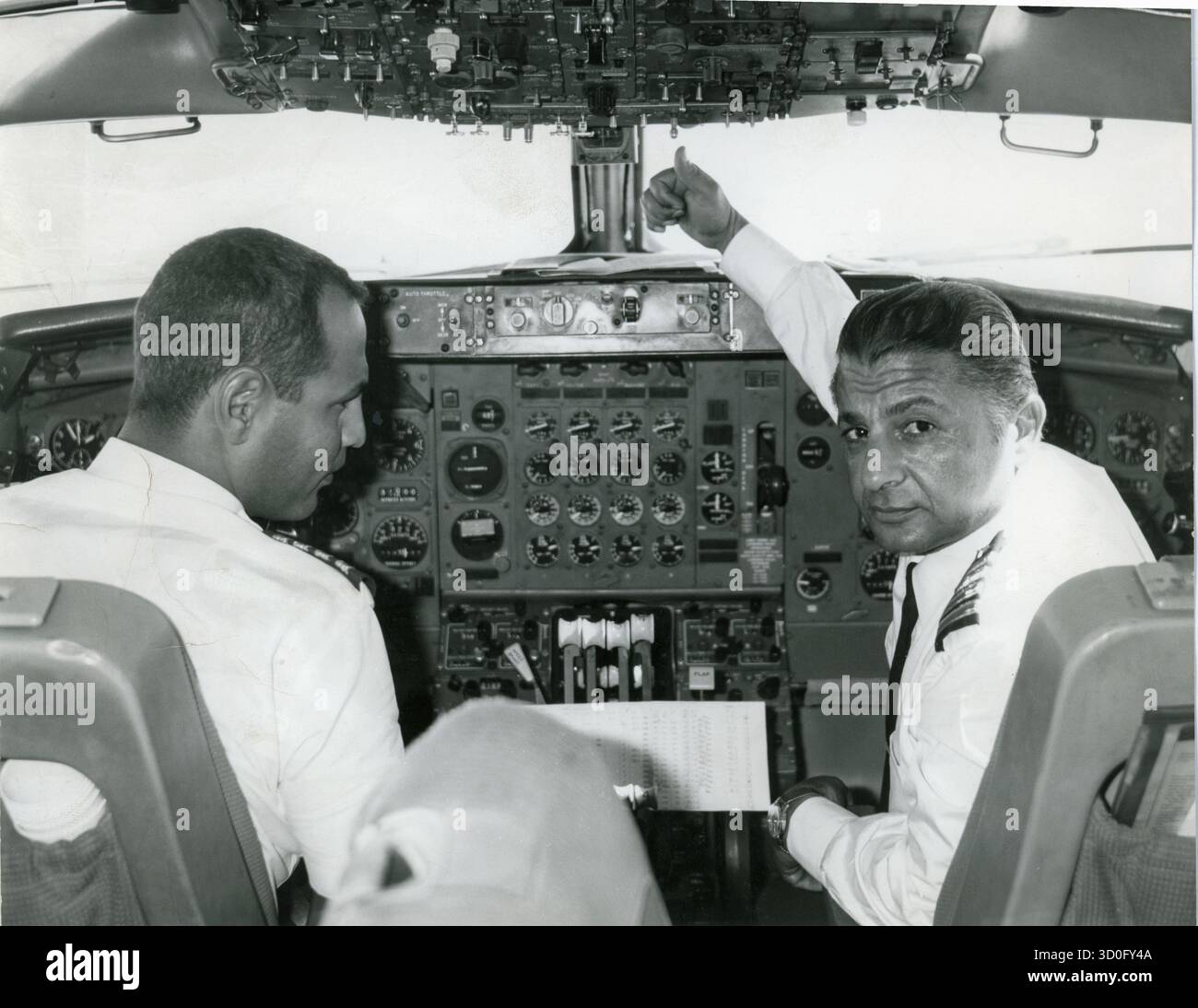1970s aircraft cockpit gauge hi-res stock photography and images - Alamy