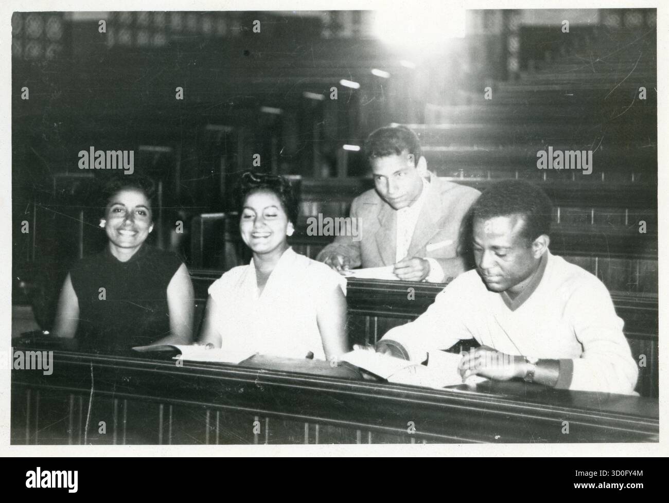 1950s classroom hi-res stock photography and images - Alamy