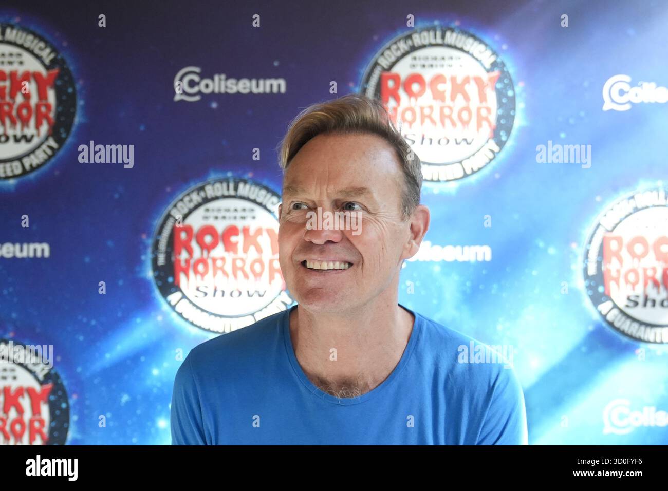 Actor and singer Jason Donovan presents the musical 'The Rocky Horror ...
