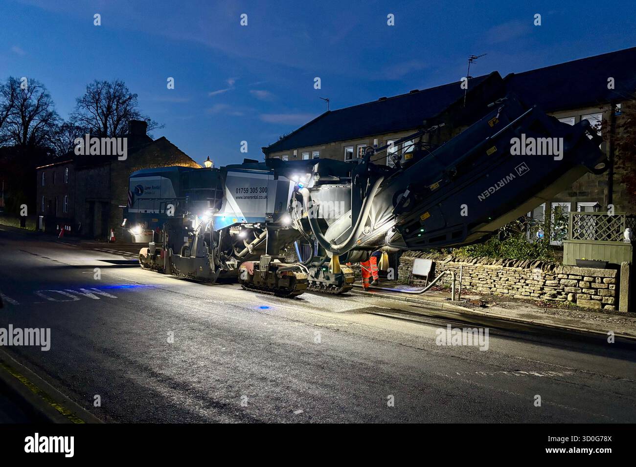 Road planing is the process of removing a portion of the existing road ...