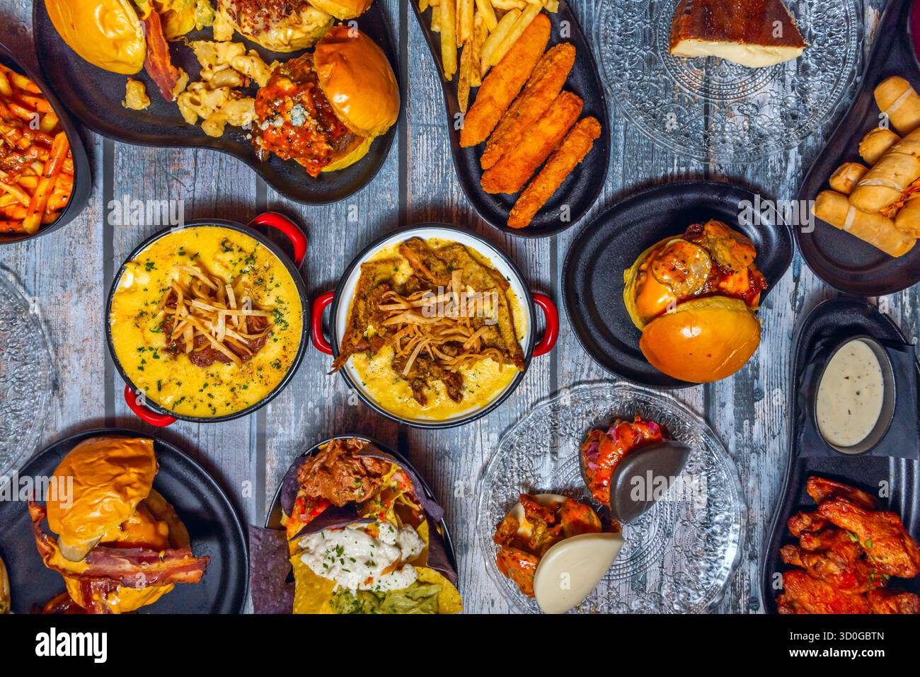 Industrial still life burger hi-res stock photography and images - Alamy