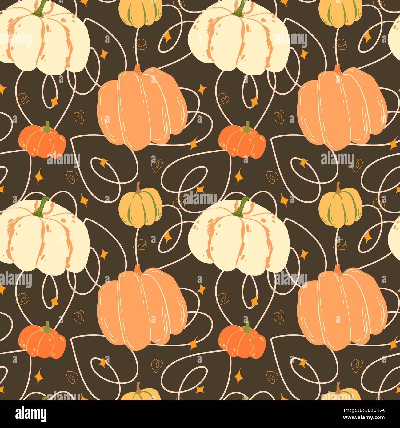 Yellow squash plant on Stock Vector Images - Alamy