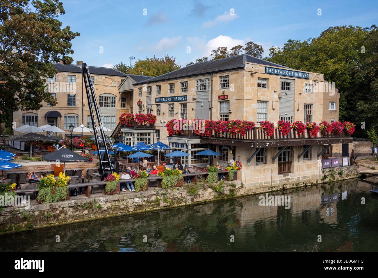 The Head Of The River pub, Folly Bridge, Oxford, UK Stock Photo - Alamy