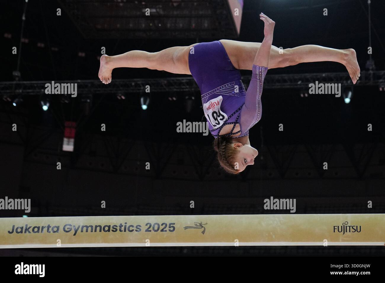 Dulcy Caylor of United States competes in the Women's All-Around Final ...