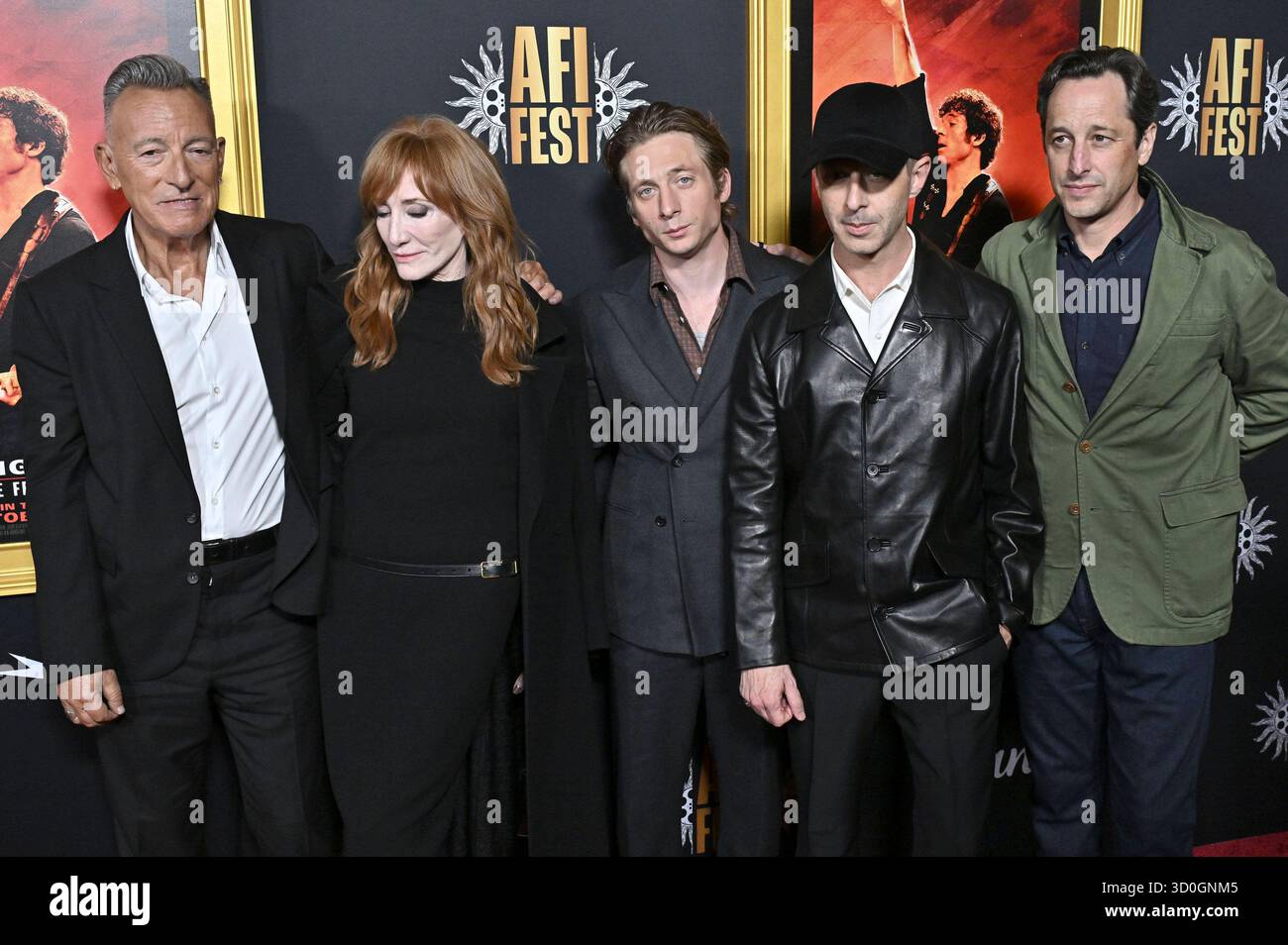 Bruce Springsteen, Patti Scialfa, Jeremy Allen White, Jeremy Strong und ...