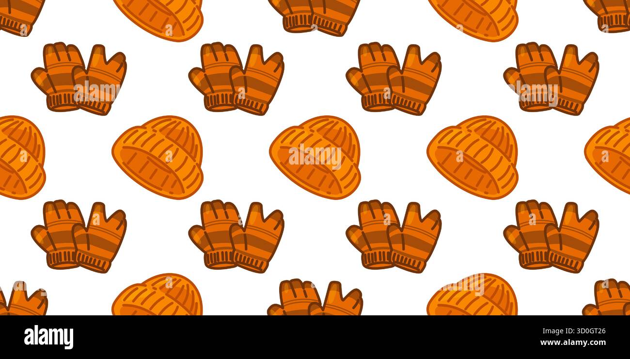 Cold winter warm clothes Stock Vector Images - Alamy