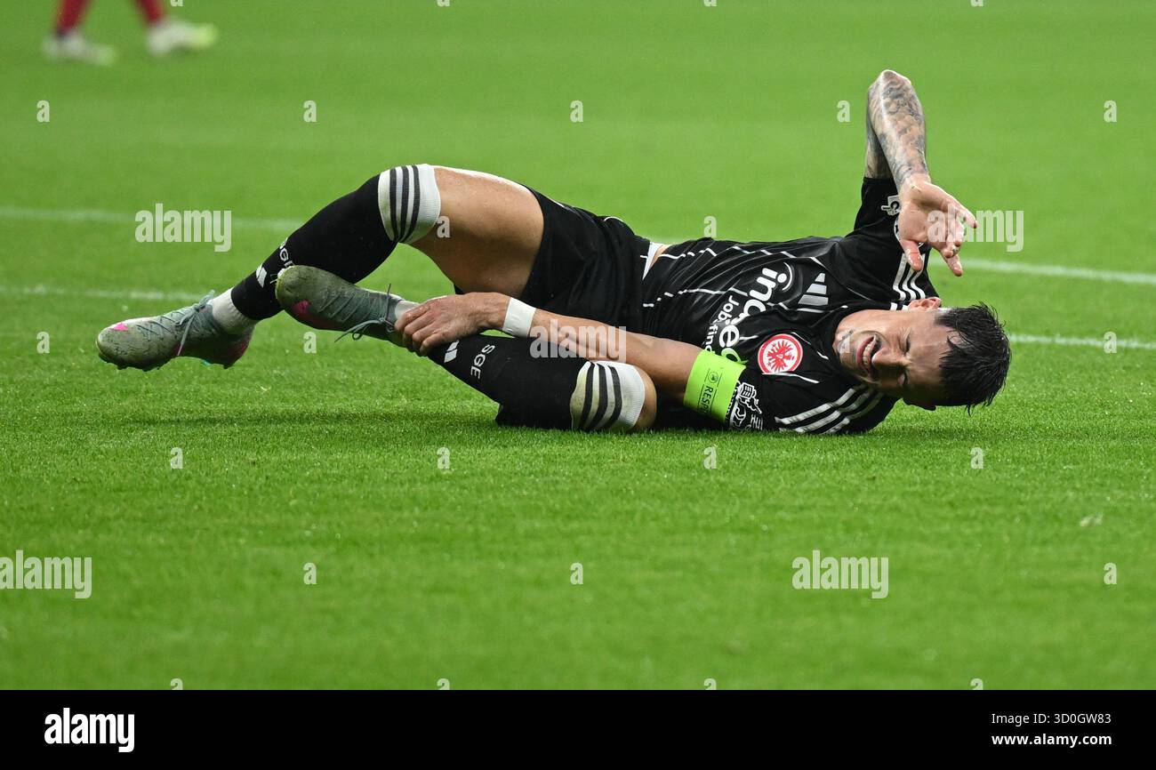 22 October 2025, Hesse, Frankfurt/Main: Soccer: Champions League ...