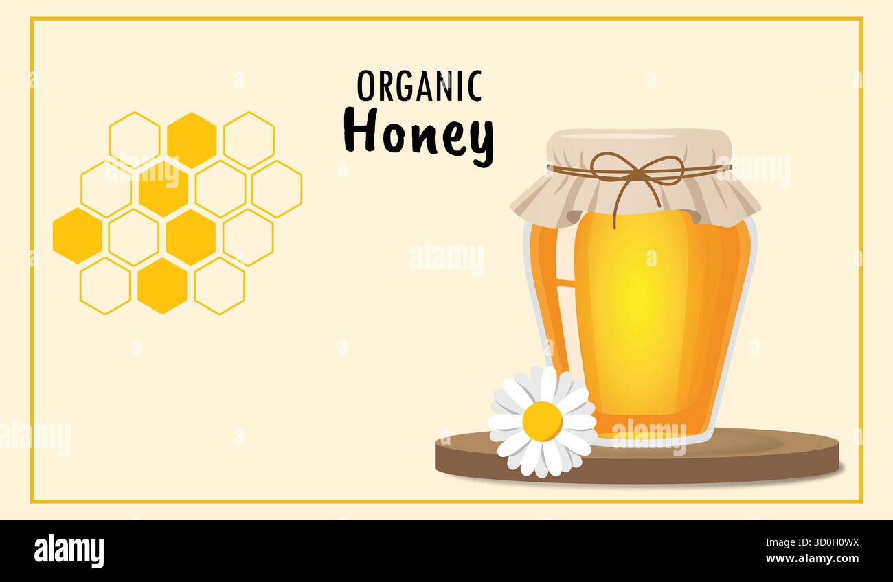 Natural organic amber glass Stock Vector Images - Alamy