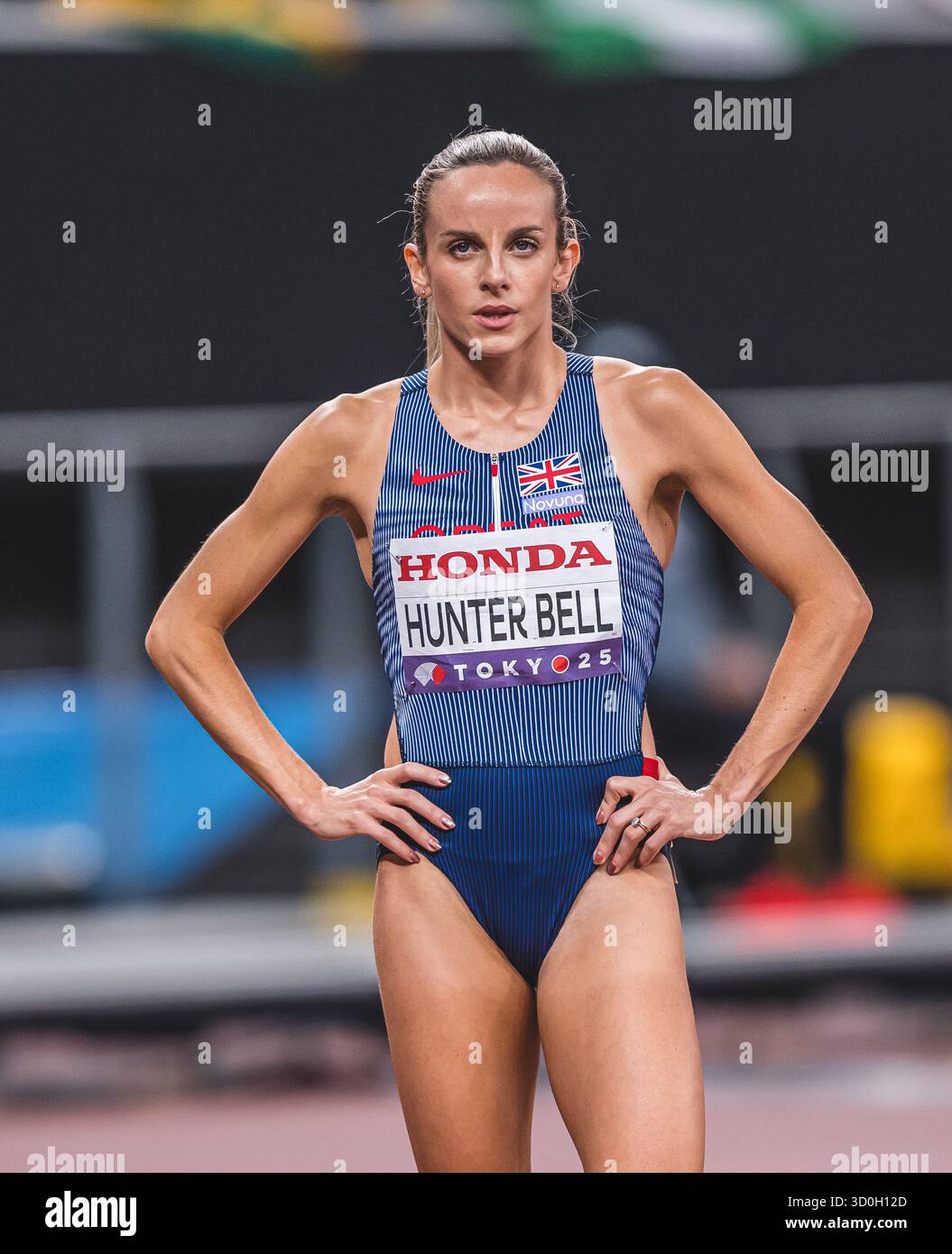 Georgia Hunter Bell participating in the World Athletics Championships ...