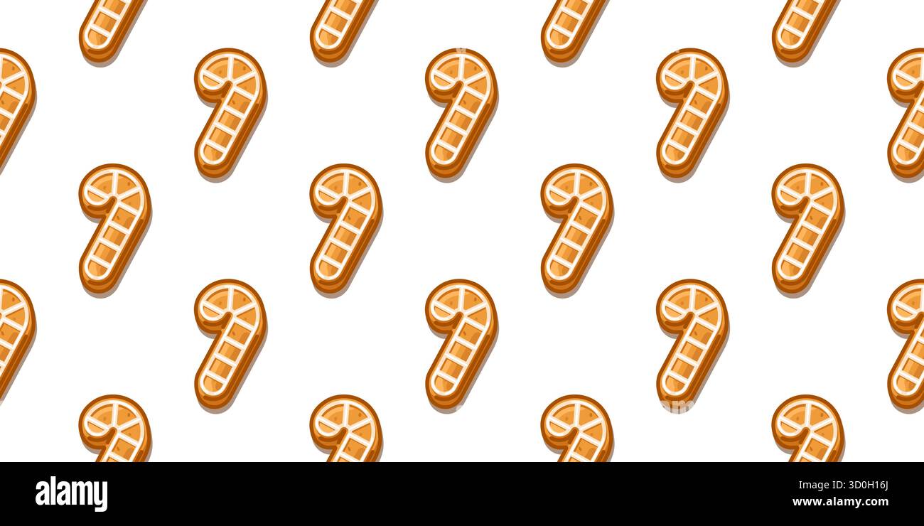 Gingerbread dough festive cookie Stock Vector Images - Alamy