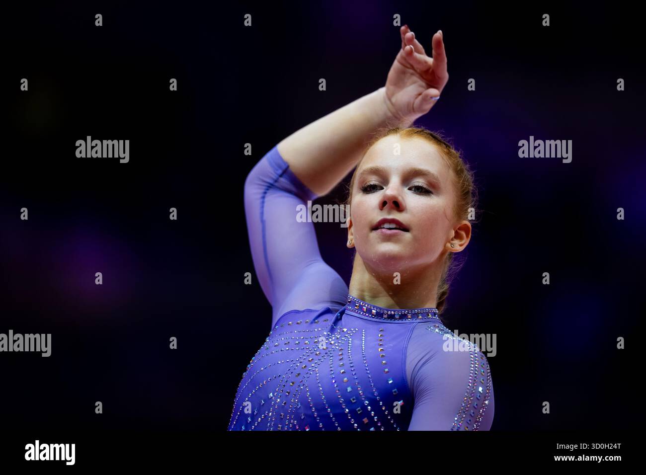 JAKARTA - Dulcy Caylor (USA) during the women’s allround final at the ...