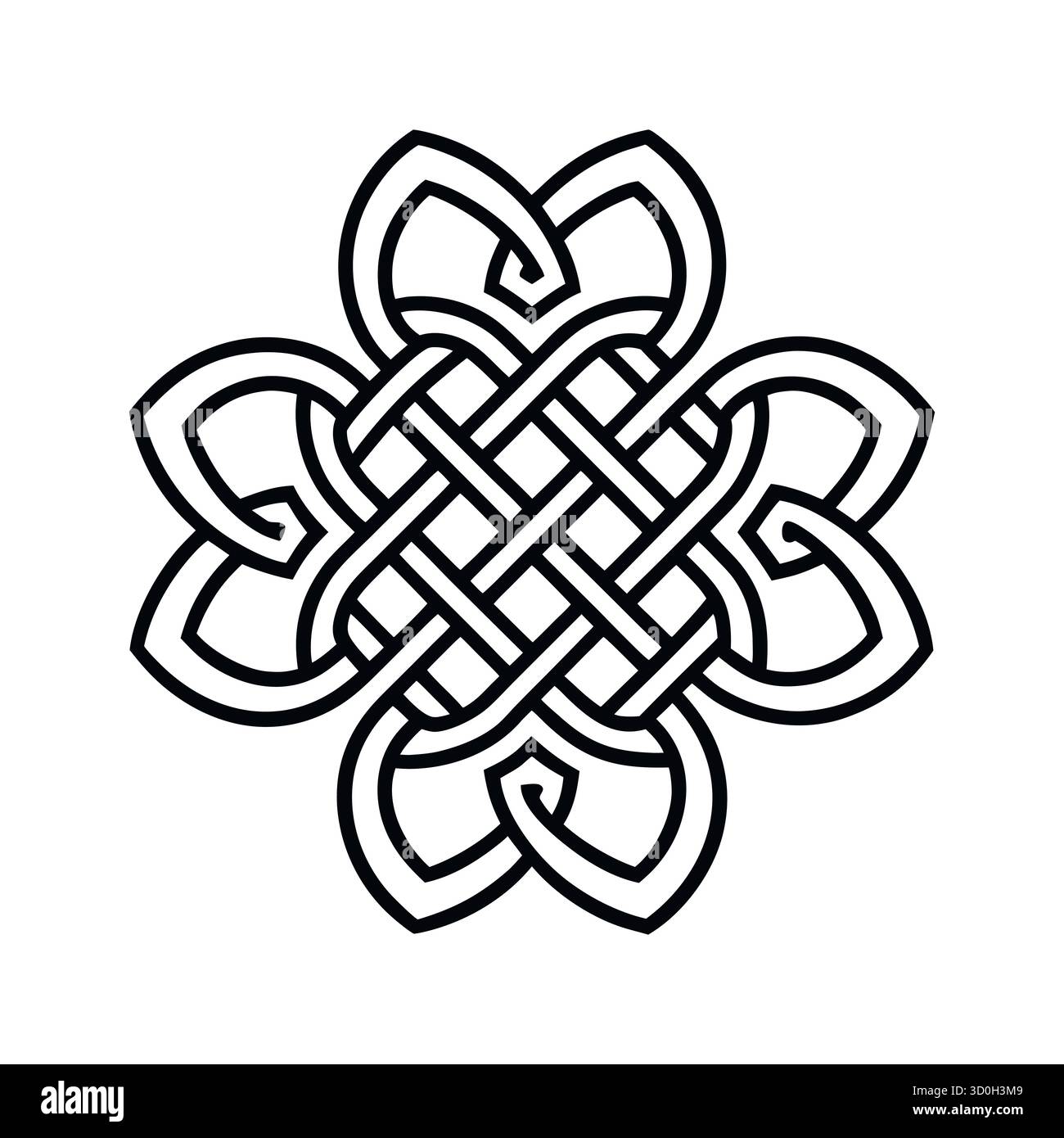 Celtic border for print Stock Vector Images - Alamy