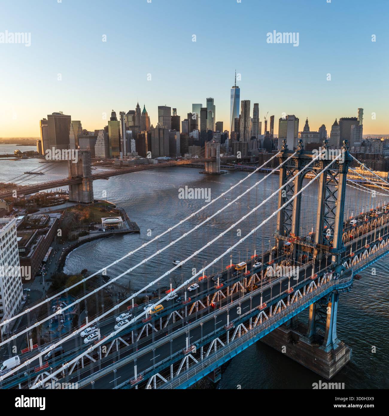 Aerial view bridge piercing hi-res stock photography and images - Alamy