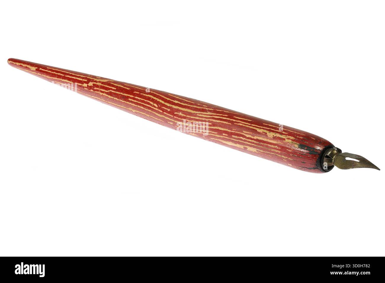 vintage dip pen isolated on white background Stock Photo - Alamy