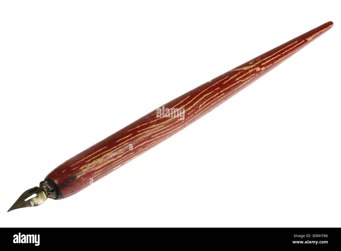 vintage dip pen isolated on white background Stock Photo - Alamy