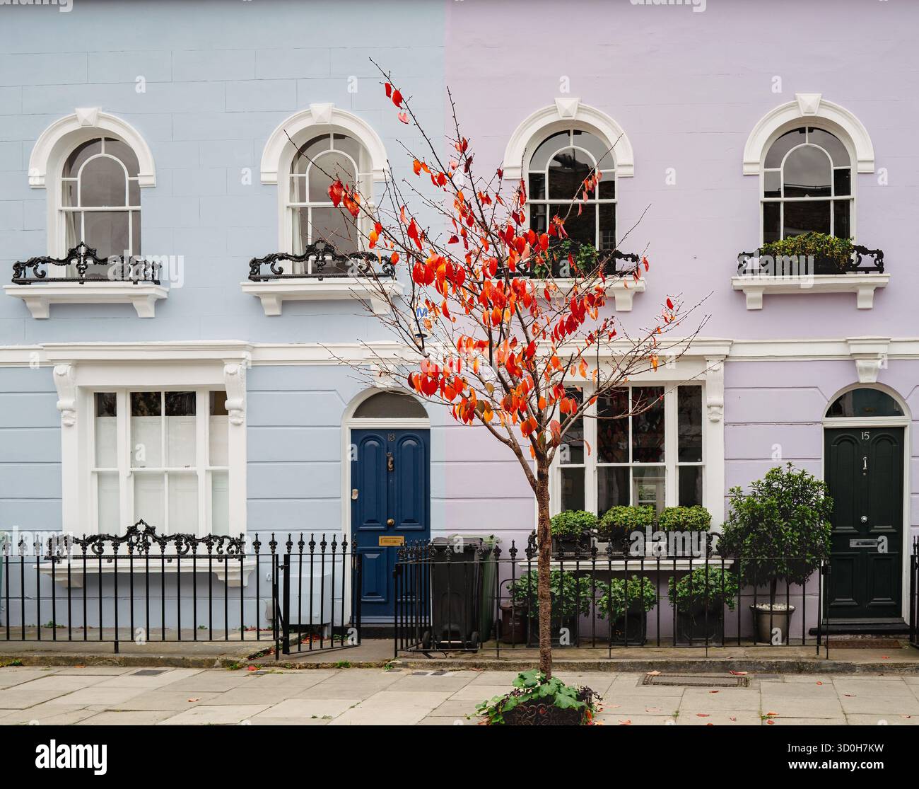 Pretty colourful streets in london is kelly street in kentish hi-res ...