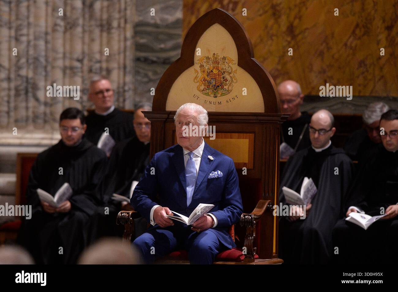 Italy, Rome, 23 October, 2025 : King Charles and Queen Camilla visiting ...