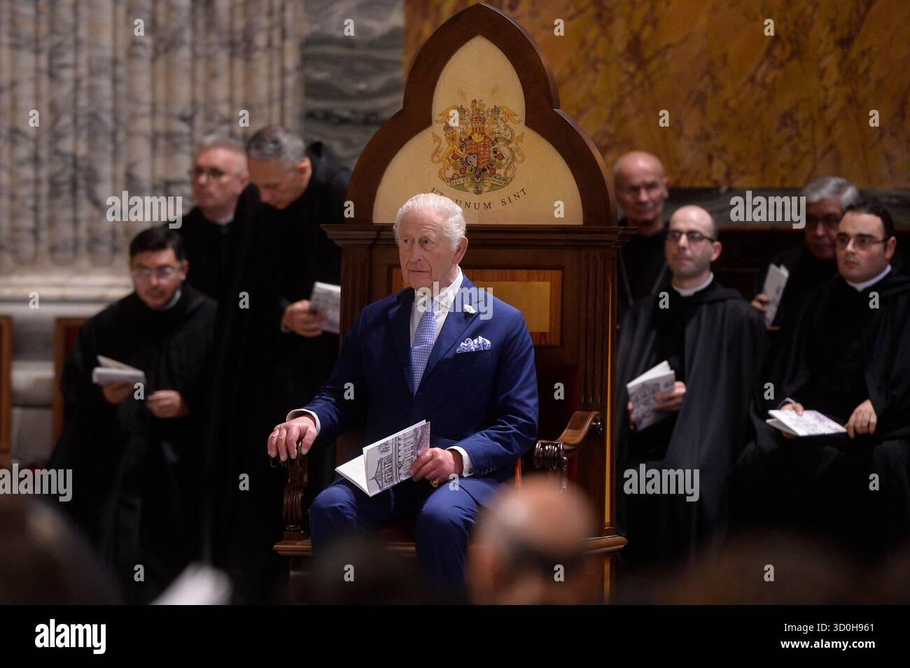 Italy, Rome, 23 October, 2025 : King Charles and Queen Camilla visiting ...