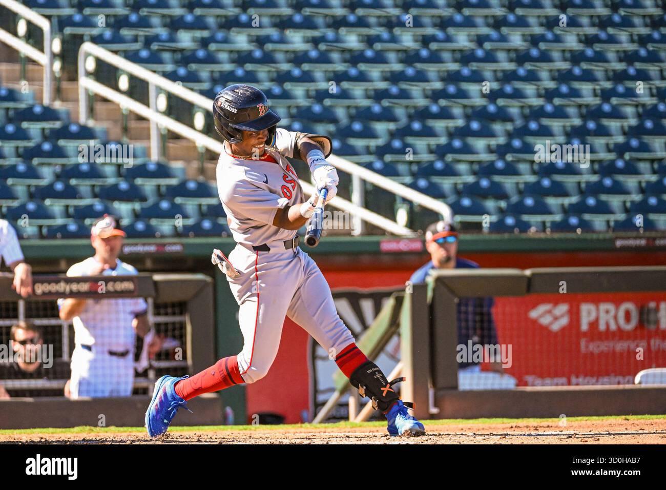 Salt River Rafters second baseman Stanley Tucker (18) walks in the ...