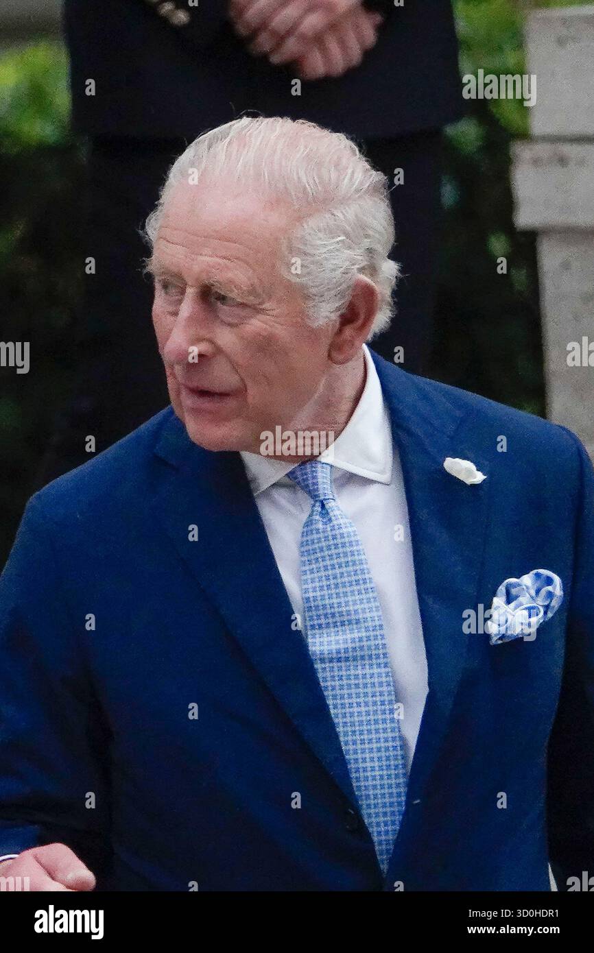 Italy, Rome, 23 October, 2025 : King Charles and Queen Camilla visiting ...