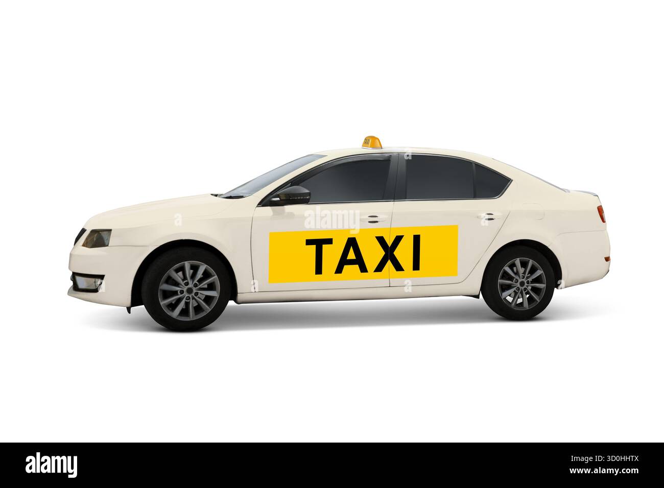 Car on road cityscape Cut Out Stock Images & Pictures - Alamy