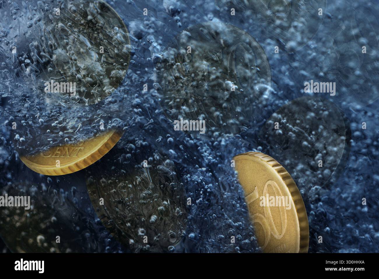 Frozen coins hi-res stock photography and images - Alamy