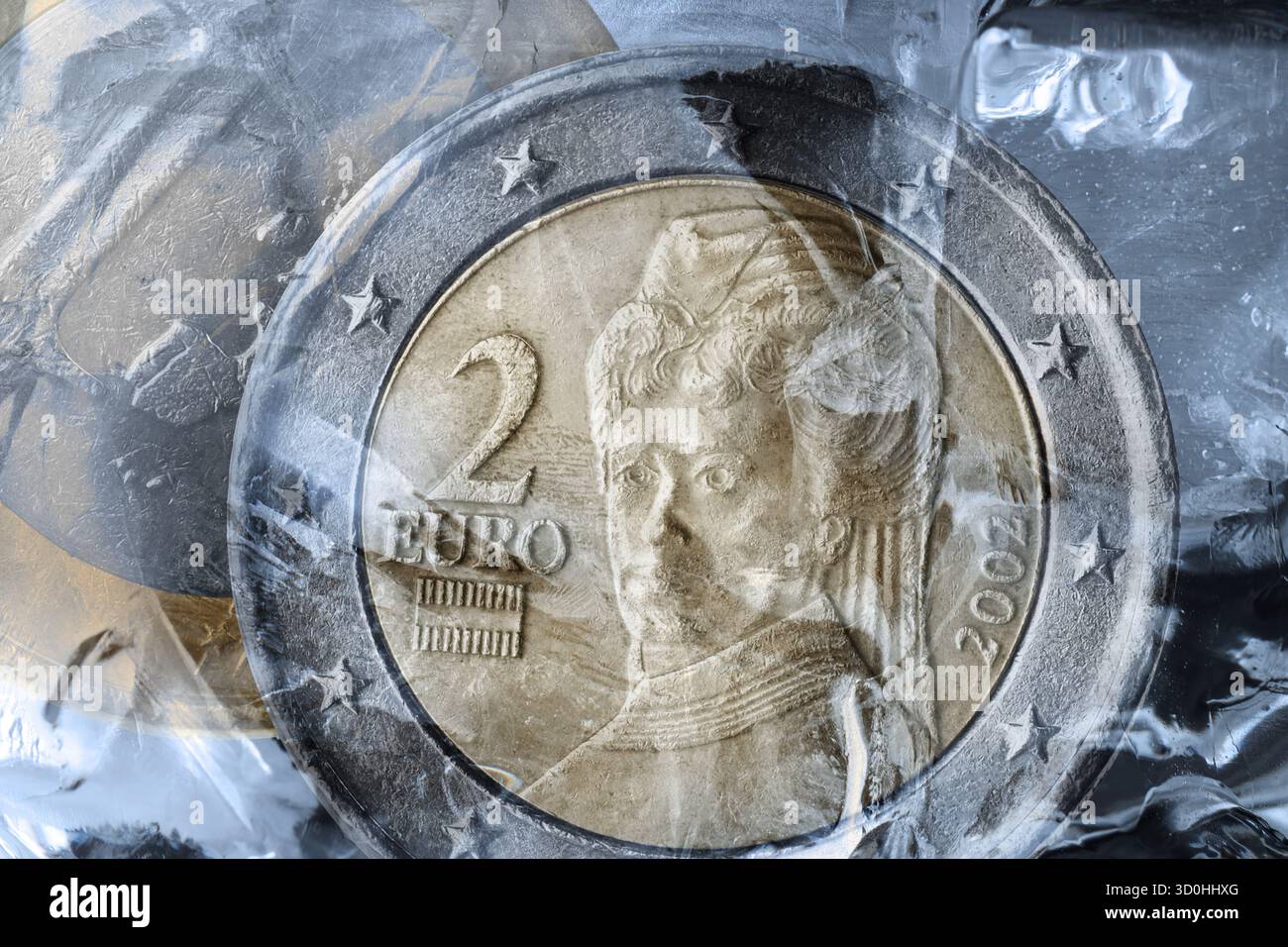 Frozen coins hi-res stock photography and images - Alamy