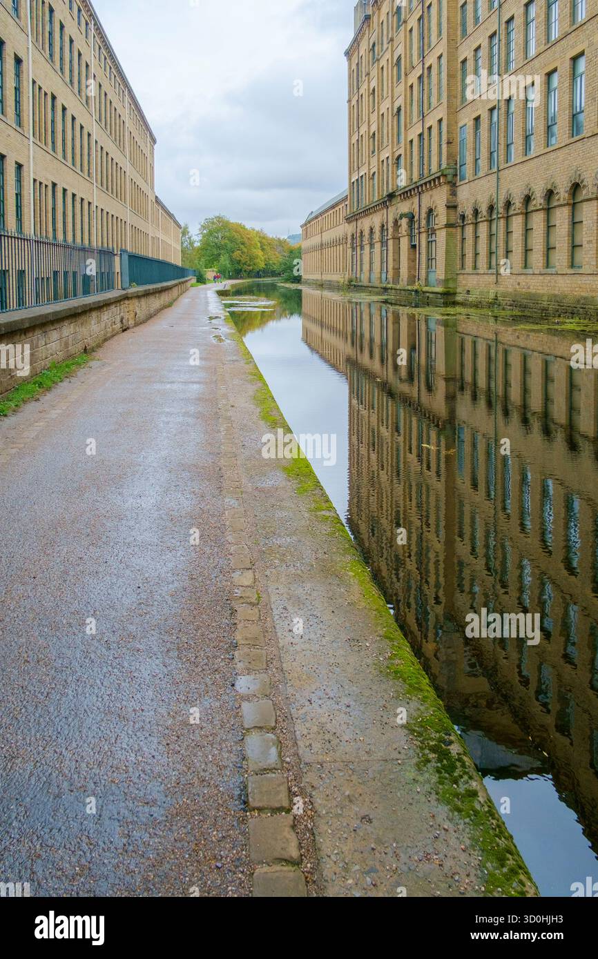 Salts Mill, Saltaire, Shipley, was commissioned by Titus Salt and ...