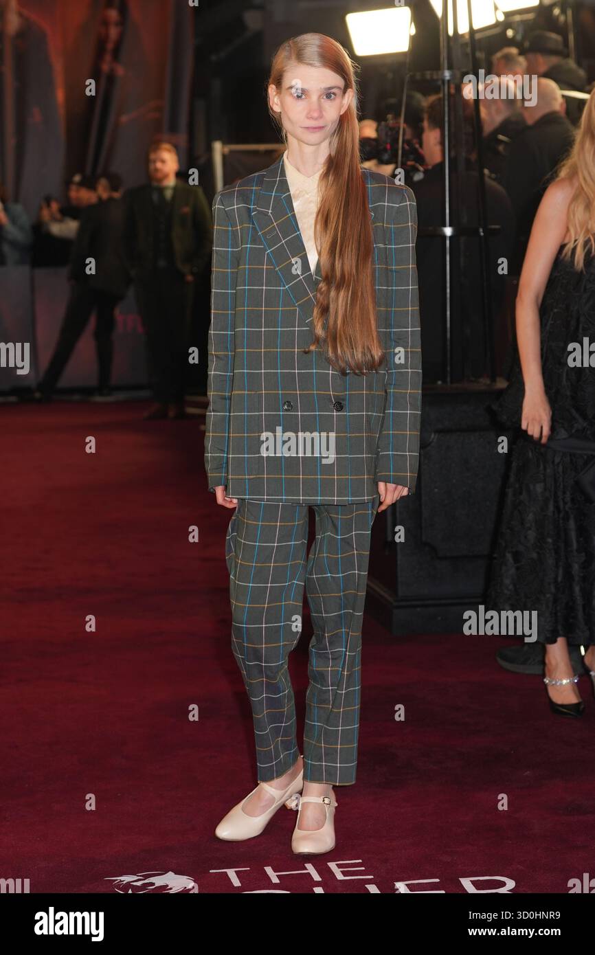 Frances Pooley at the global premiere for season four of The Witcher ...