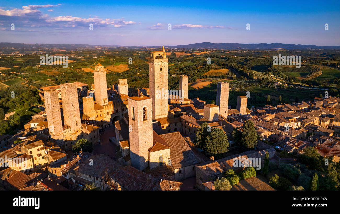 San Gimignano - one of the most beautiful medieval towns in Tuscany ...