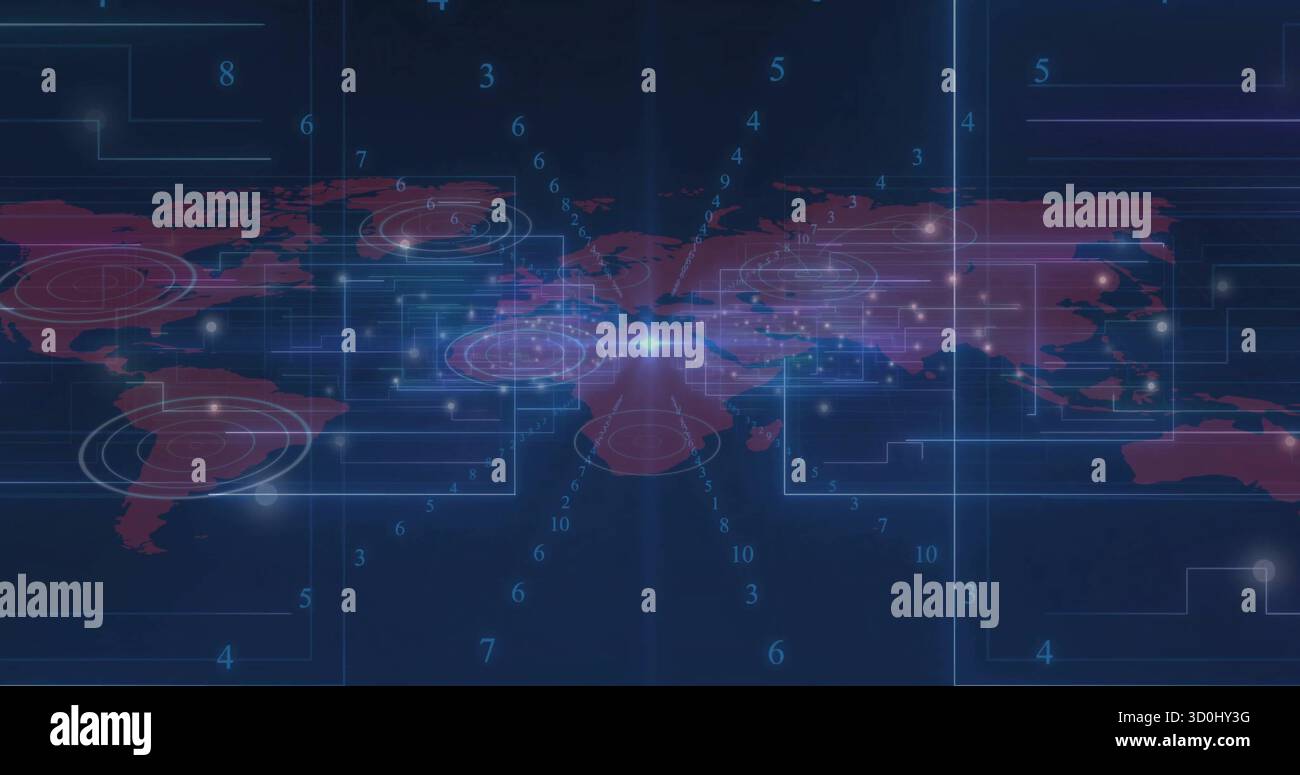 Displaying translucent data dashboard hi-res stock photography and ...