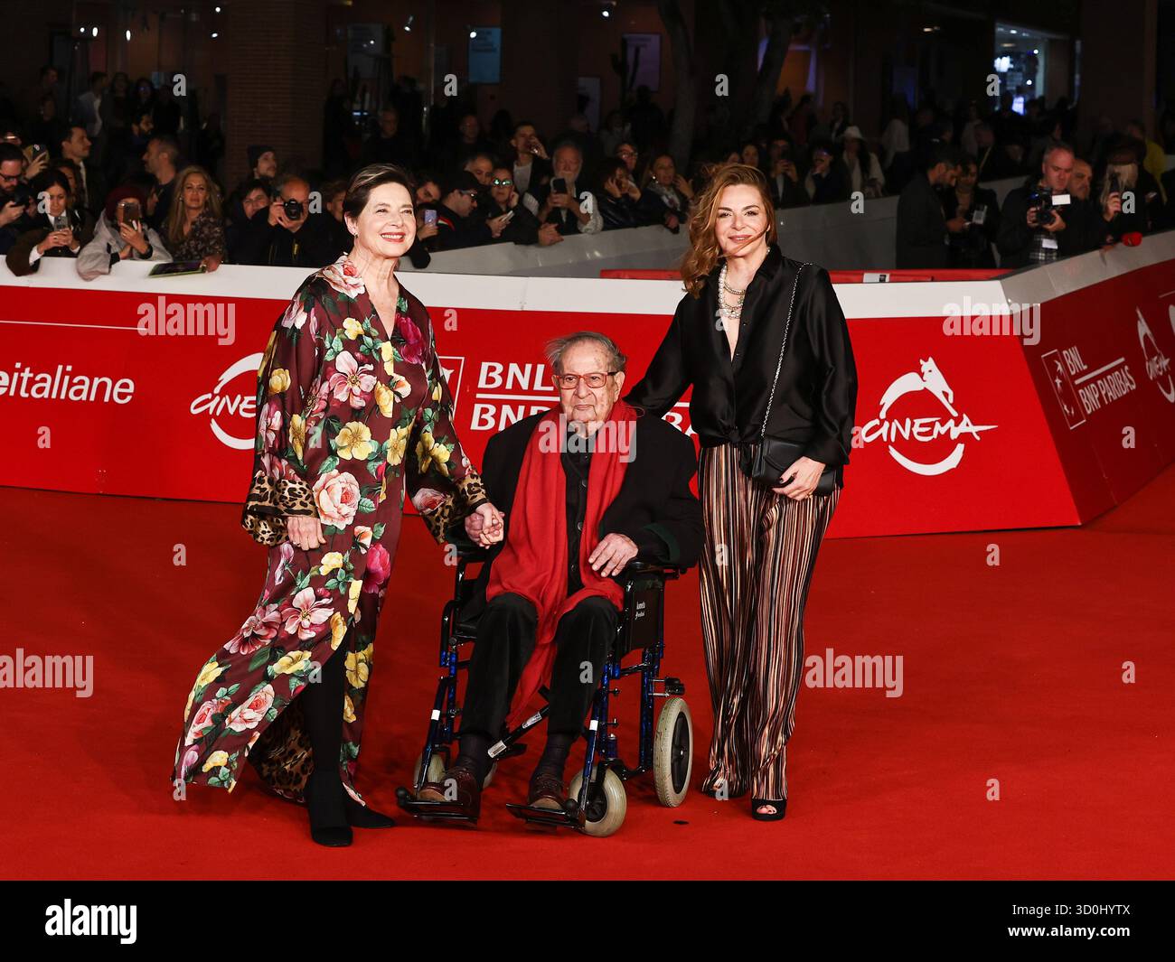 Roma Cinema Fest 2025 evening 9 - Red carpet of the film ROBERTO ROSSELLINI - MORE THAN A LIFE ...