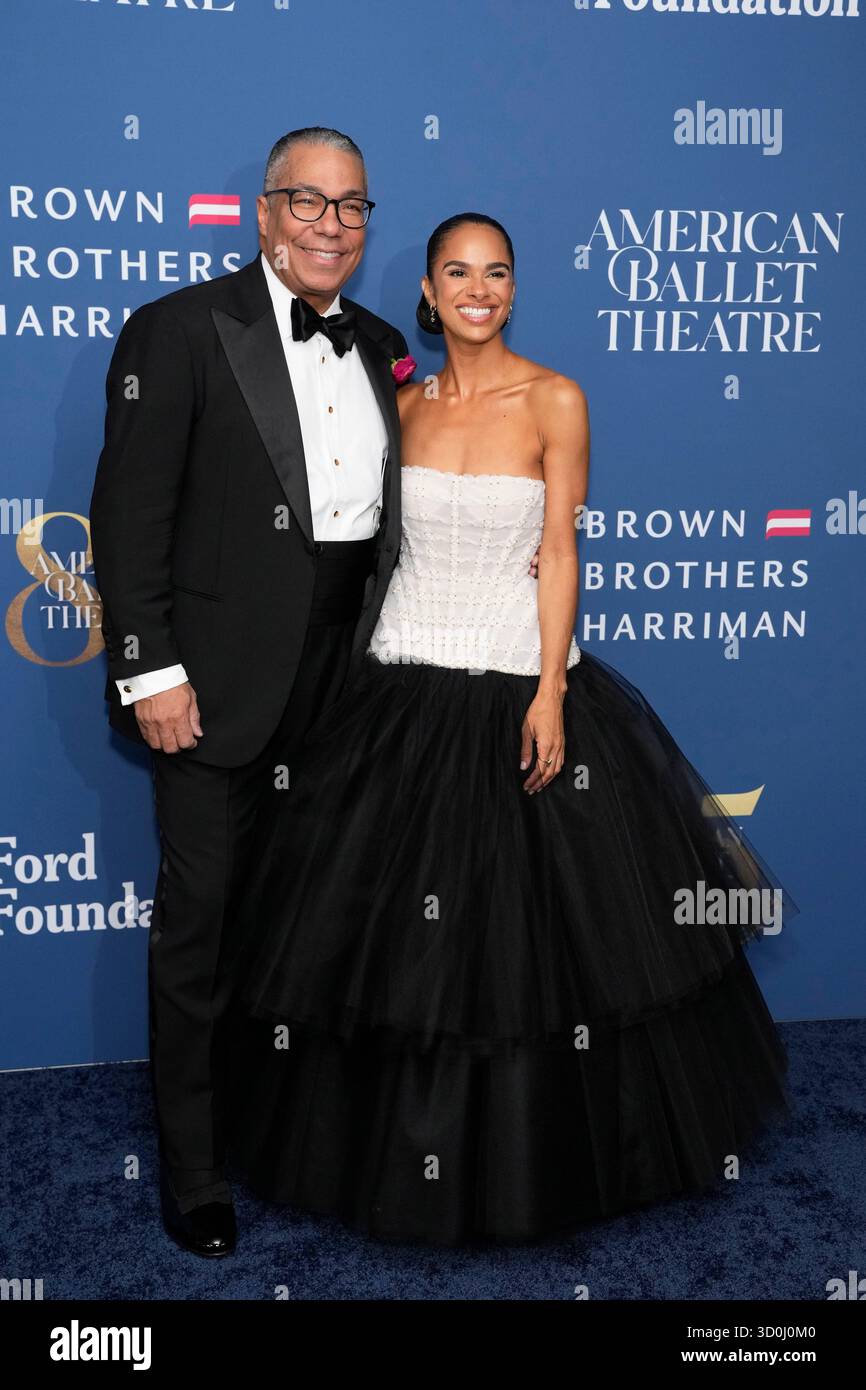 Valentino Carlotti and Misty Copeland attend the American Ballet ...