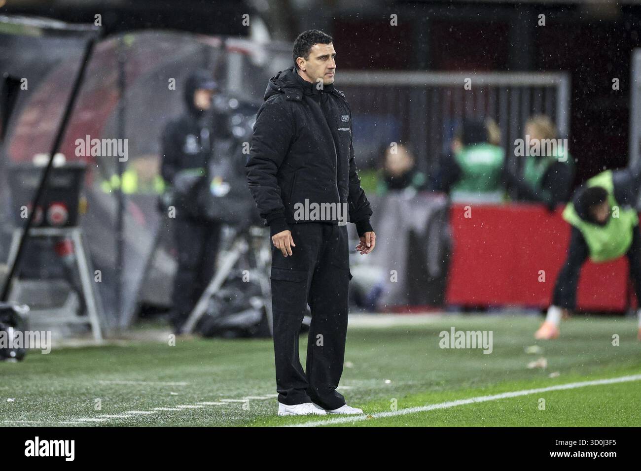 ALKMAAR - AZ Alkmaar coach Maarten Martens during the UEFA Conference ...