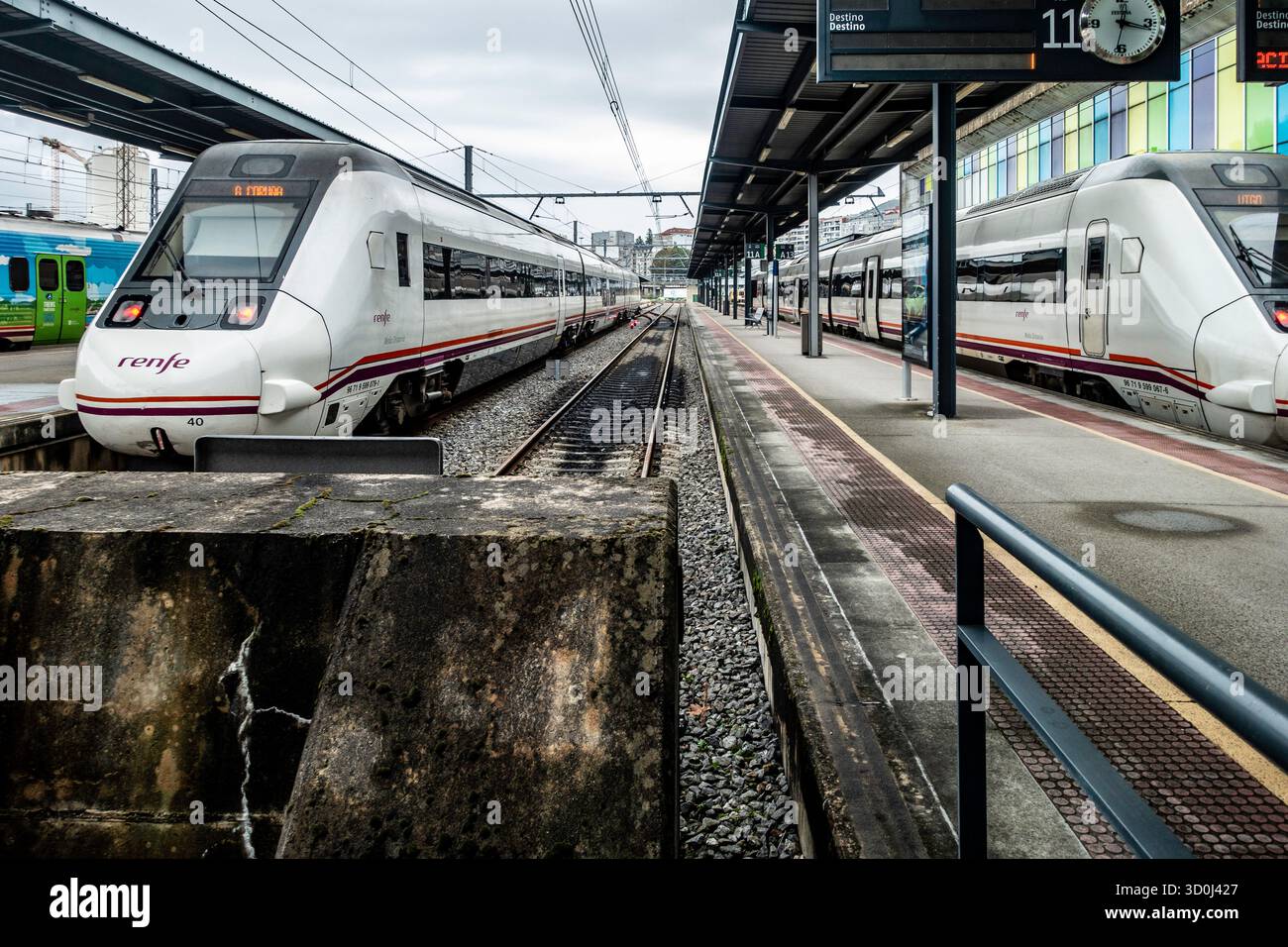 Vigo galicia railway hi-res stock photography and images - Alamy
