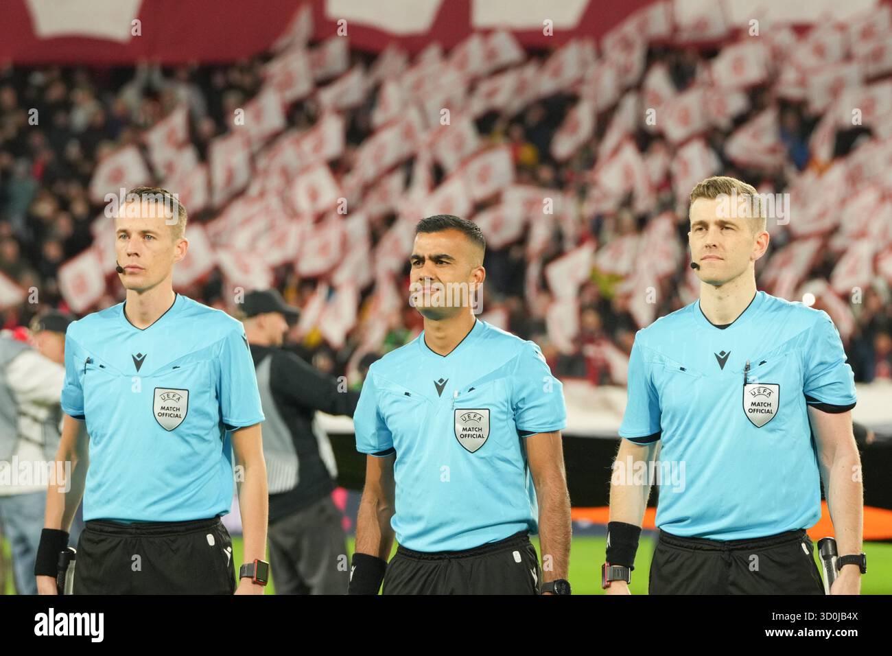 Referees Jørgen Rønning Valstadsve (Assistant Referee), Rohit Saggi ...